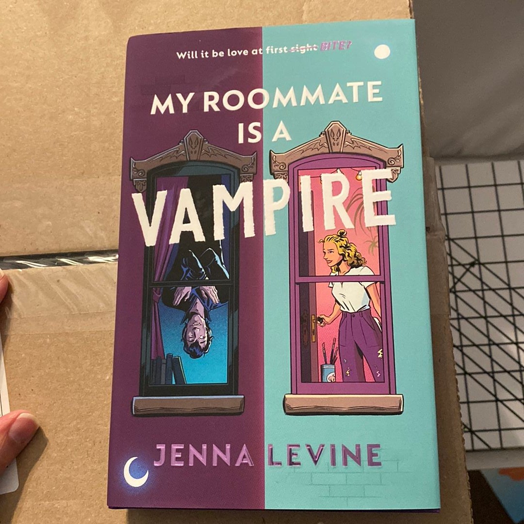 My Roommate is a Vampire -fairyloot edition by Jenna Levine, Hardcover | Pangobooks