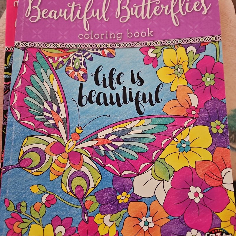 2 Coloring books, Timeless Creations, Cra-Z-Art by Timeless creations ...