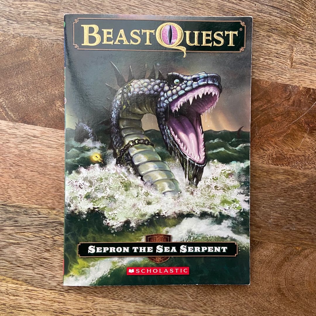 Sepron the Sea Serpent by Adam Blade