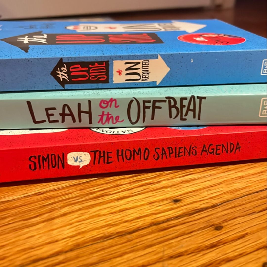 Simon vs. The Homosapiens Agenda (Combo set!) by Becky Albertalli ...