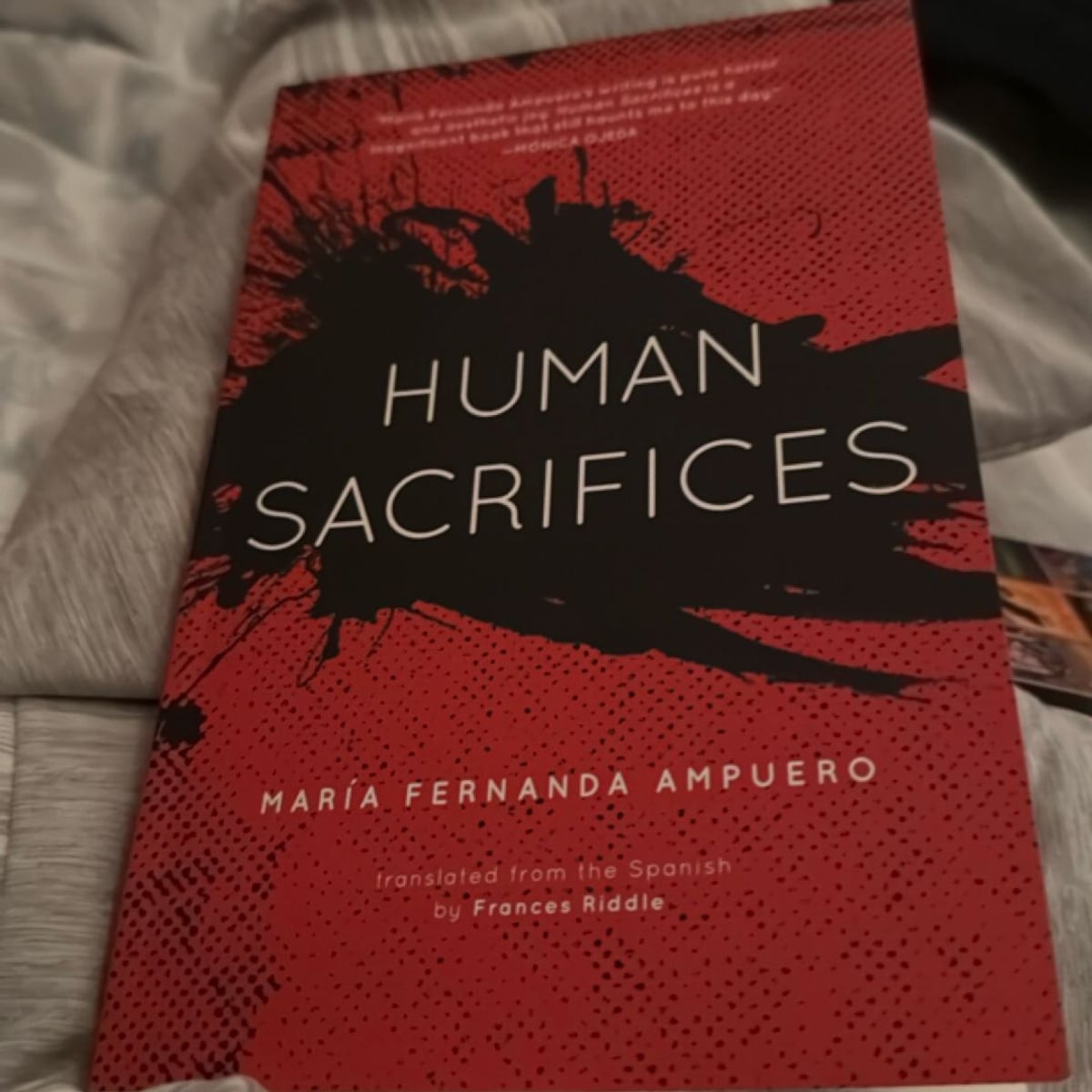 Human Sacrifices by María Fernanda Ampuero, Frances Riddle