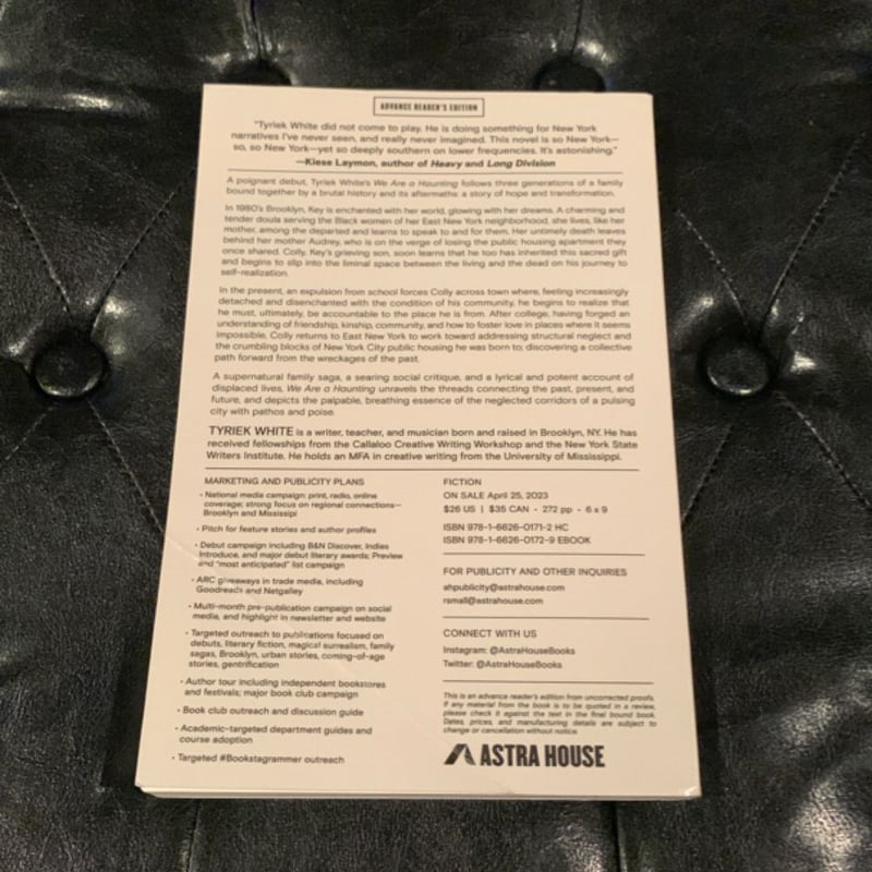 We Are a Haunting by Tyriek White, Paperback | Pangobooks