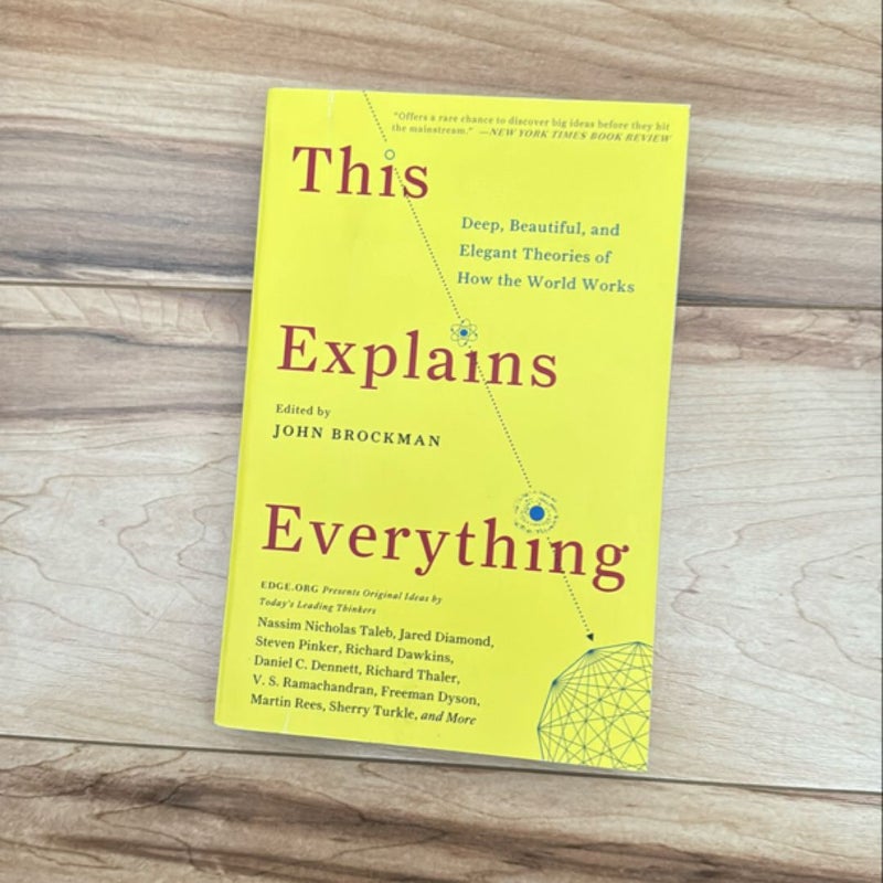 This Explains Everything By John Brockman