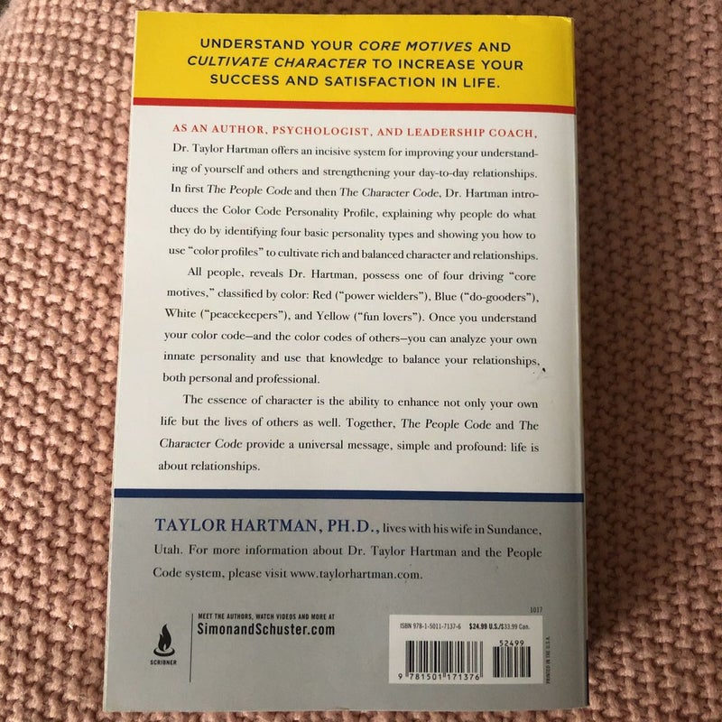 The People Code and the Character Code by Taylor Hartman, Paperback ...