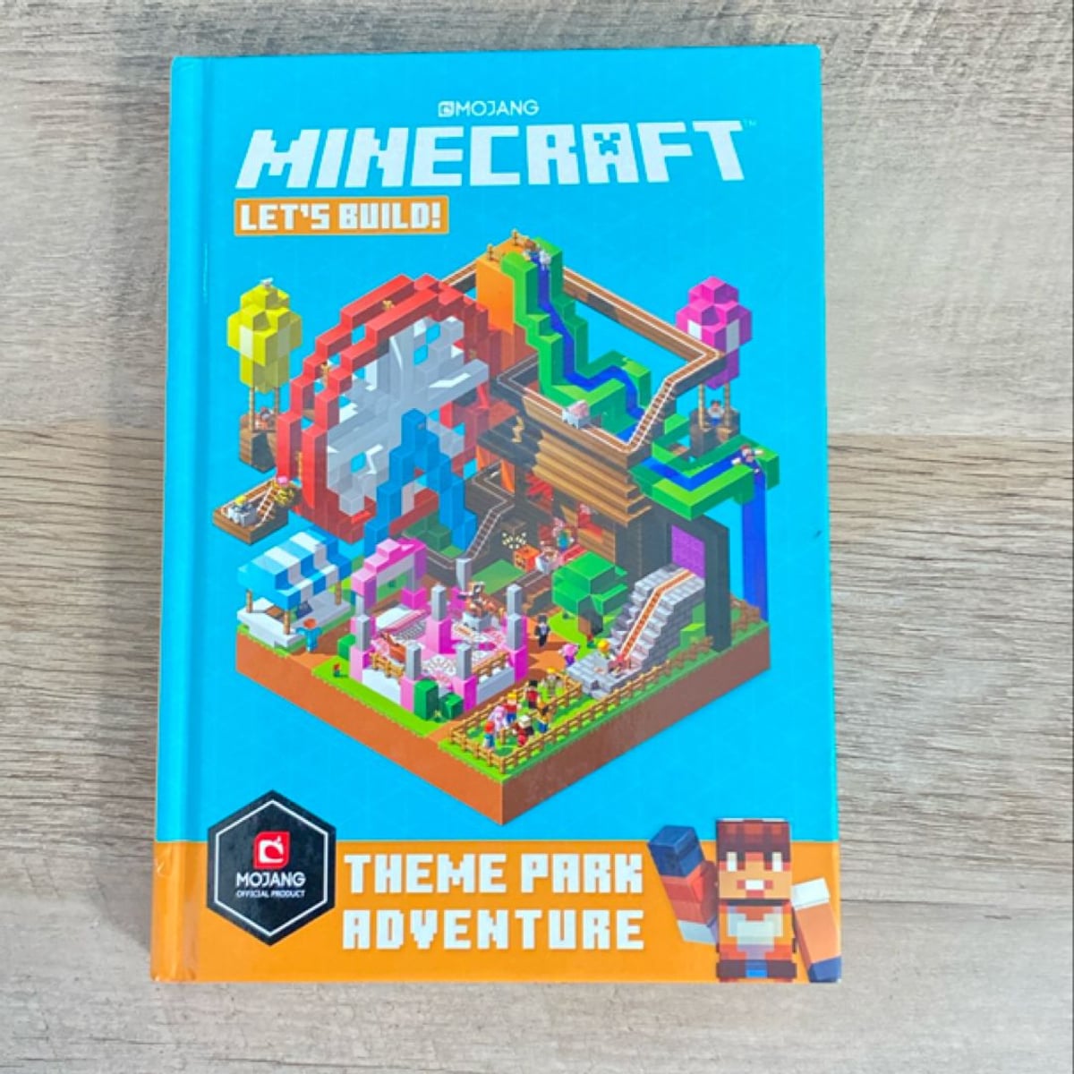 Minecraft: Let's Build! Theme Park Adventure by Mojang AB, The Official ...
