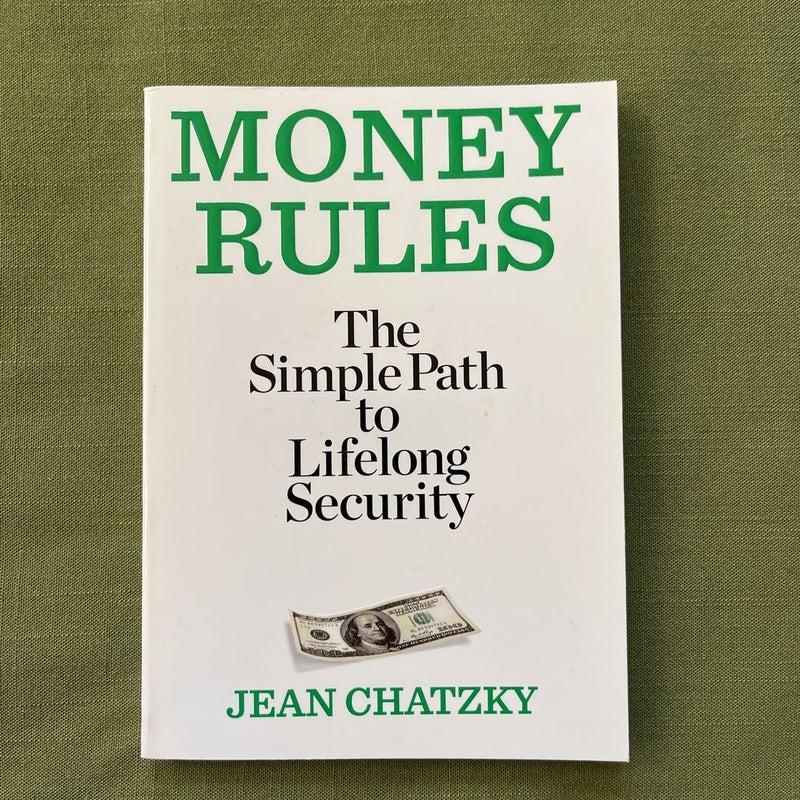 Money Rules by Jean Chatzky
