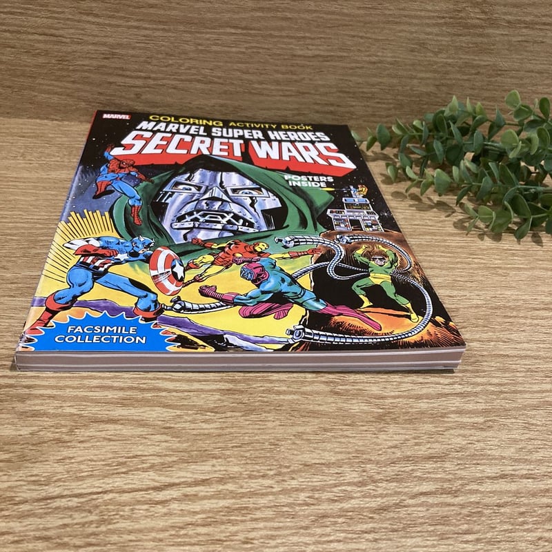 Marvel Super Heroes Secret Wars Activity Book Facsimile Edition