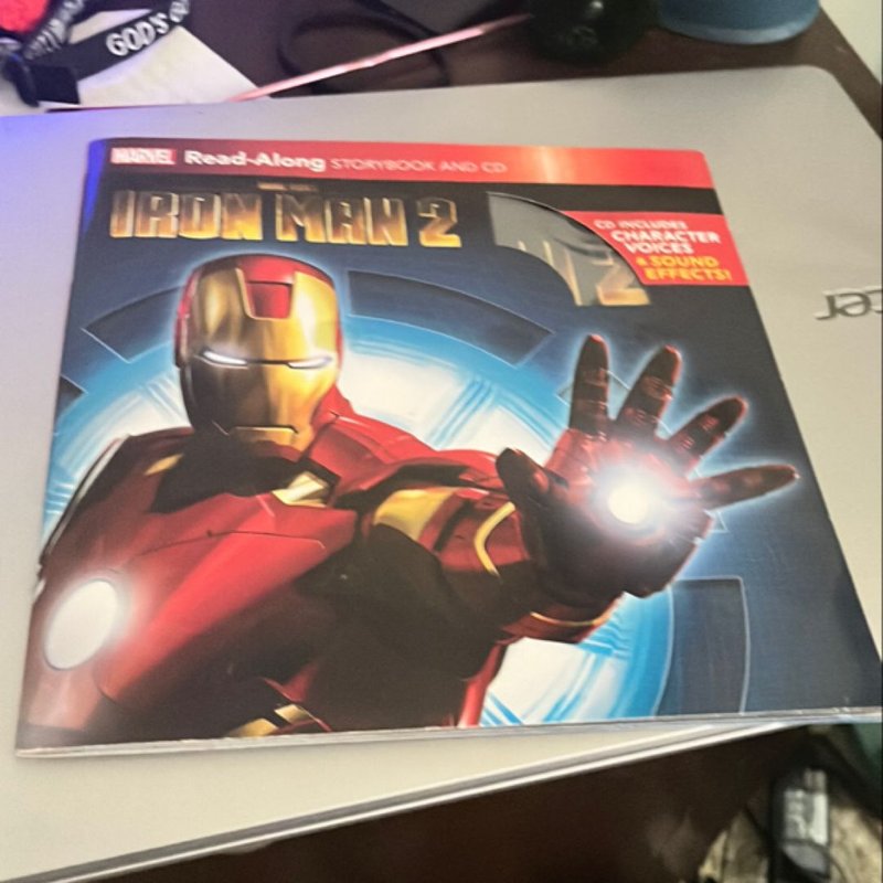 Iron Man 2 Read-Along Storybook and CD by Disney Storybook Art Team