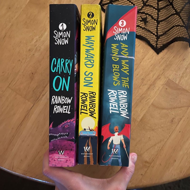 Simon Snow Trilogy by Rainbow Rowell, Paperback | Pangobooks