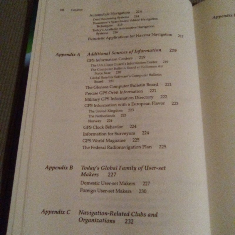 The Navstar Global Positioning System by Tom Logsdon