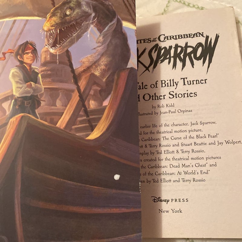 Pirates of the Caribbean: Jack Sparrow the Tale of Billy Turner and ...