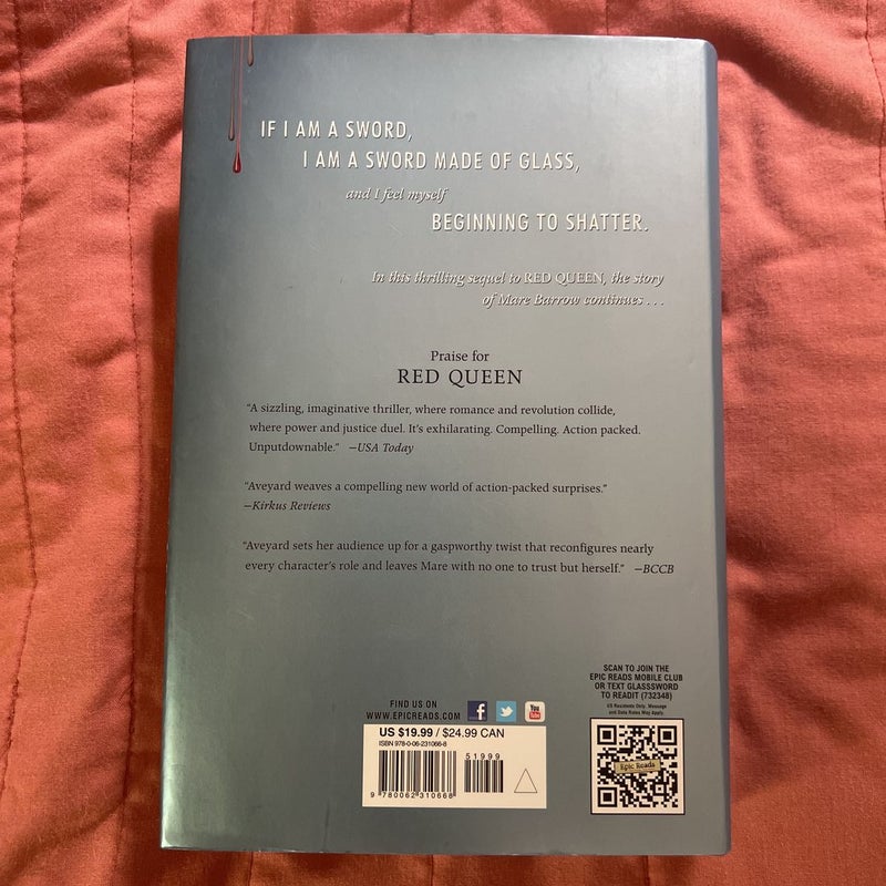 Glass Sword by Victoria Aveyard, Hardcover | Pangobooks