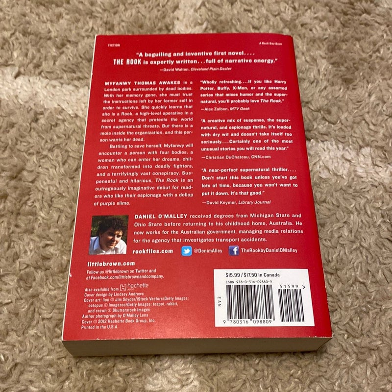 The Rook by Daniel O'Malley, Paperback | Pangobooks