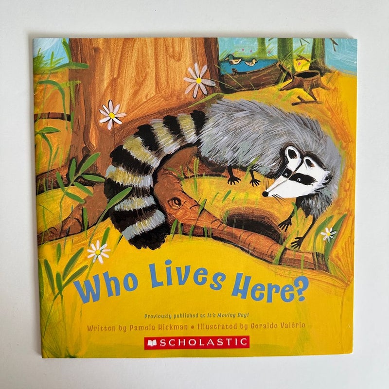 Who Lives Here? by Pamela Hickman, Paperback | Pangobooks