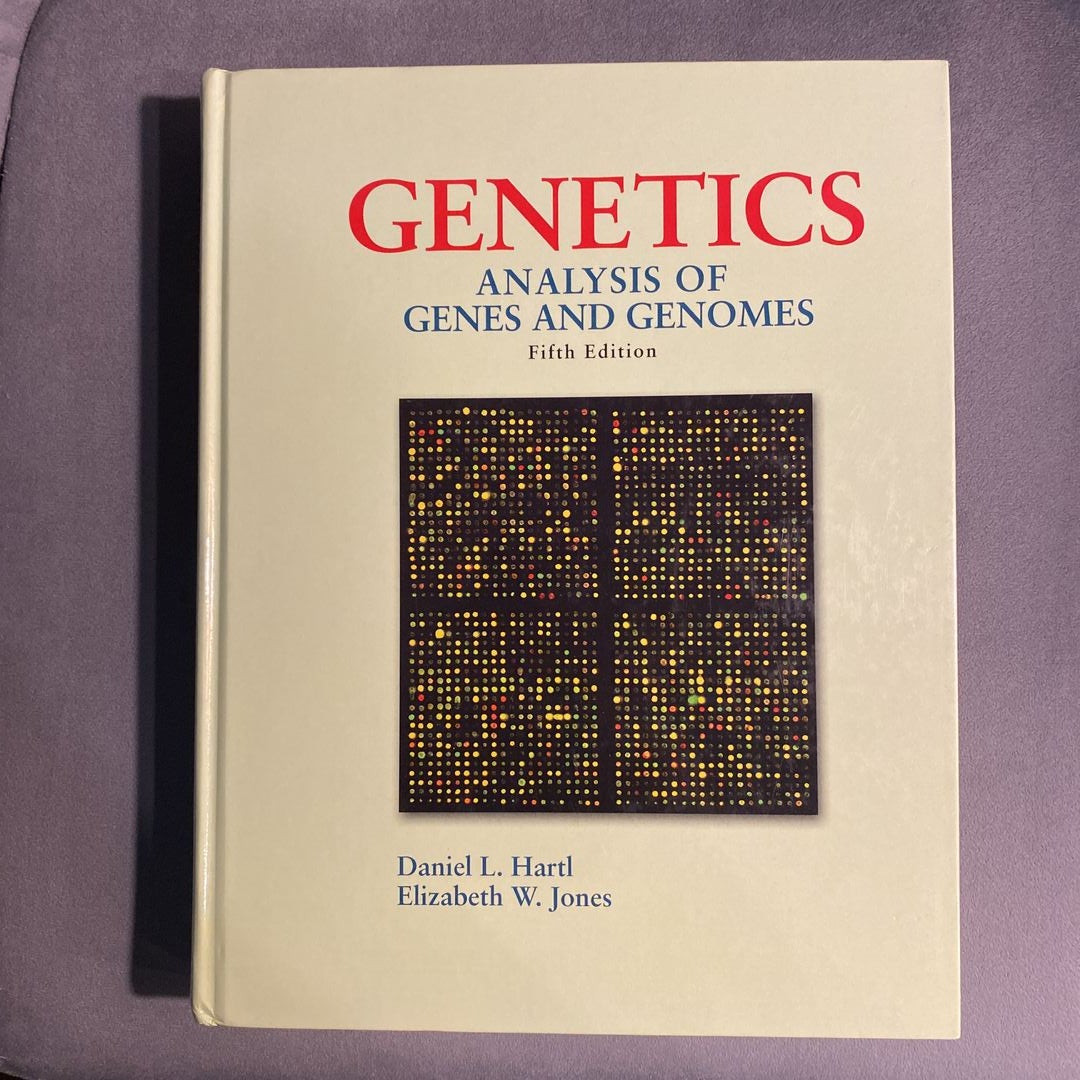 Genetics by Daniel L. Hartl, Elizabeth W. Jones