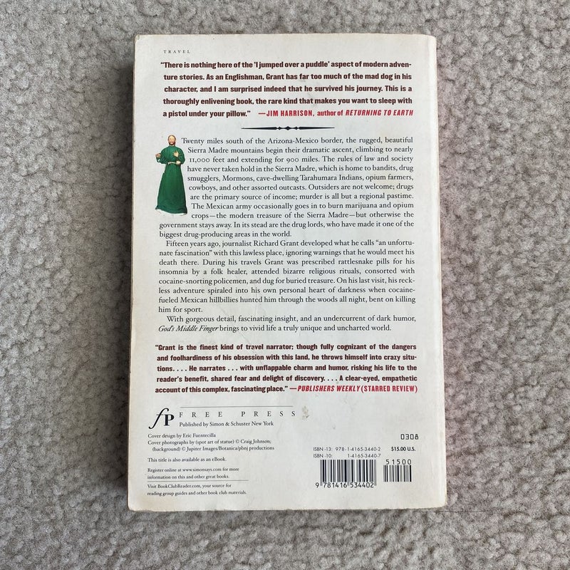 God's Middle Finger by Richard Grant