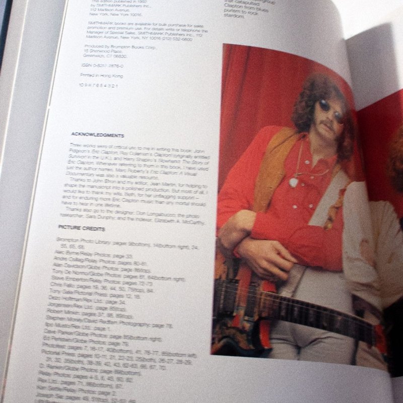Eric Clapton by Fred Weiler, Hardcover | Pangobooks