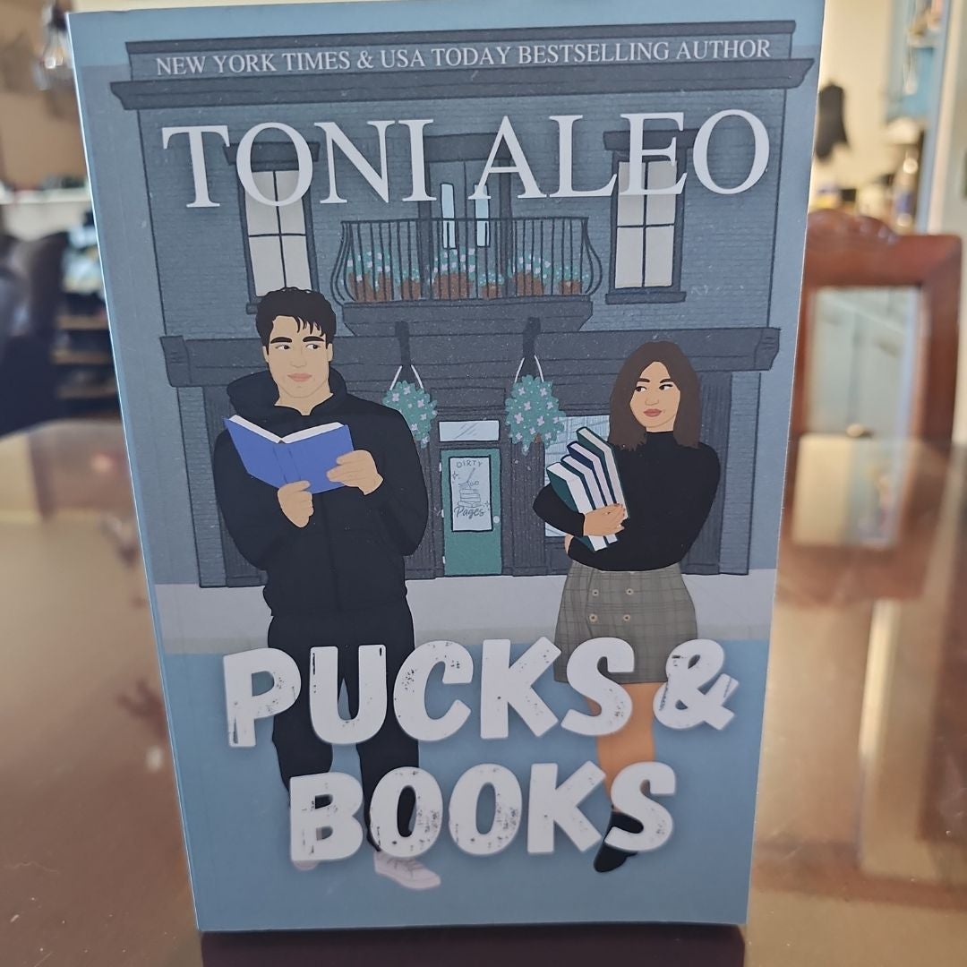 Pucks and Books by Toni Aleo