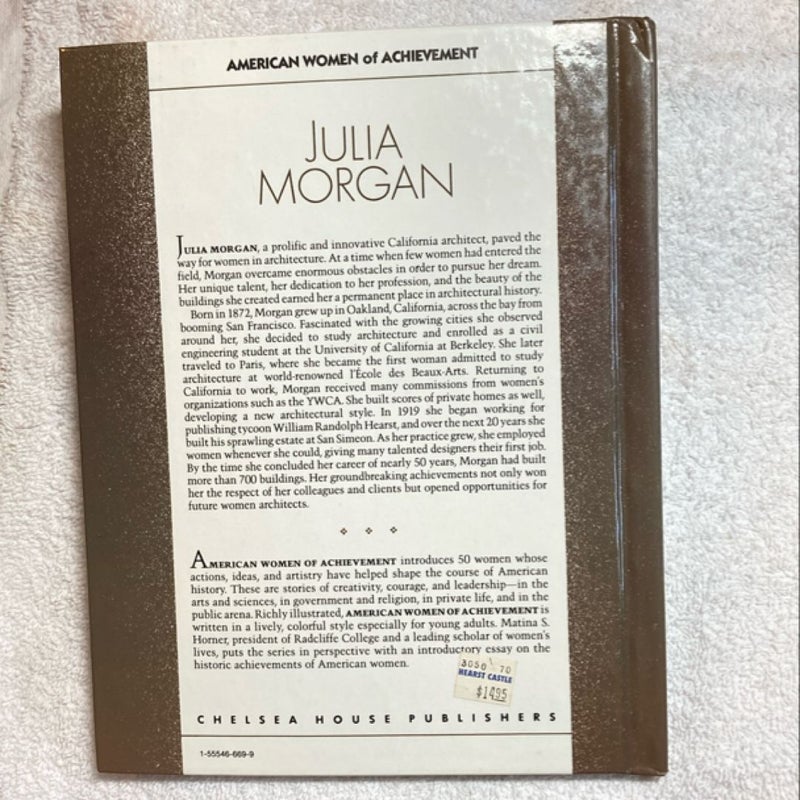 Julia Morgan, Architect by Cary James, Matina S. Horner