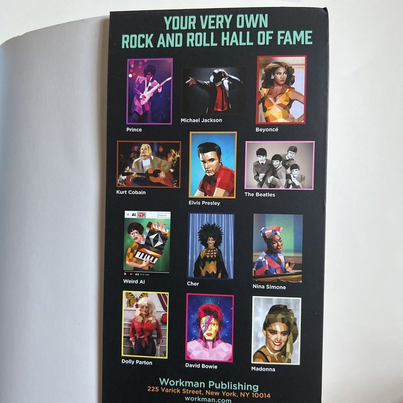 Paint by Sticker: Music Icons by Workman Publishing