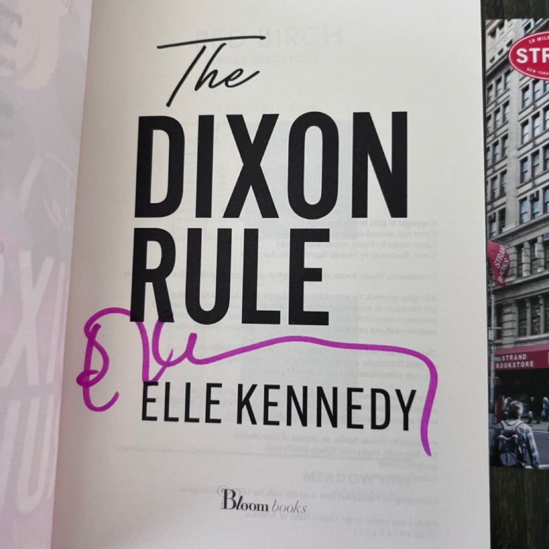The Dixon Rule by Elle Kennedy, Paperback | Pangobooks
