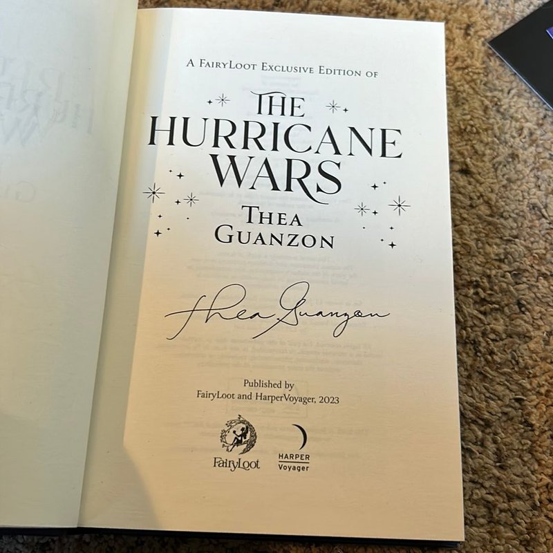 The Hurricane Wars by Thea Guanzon, Hardcover | Pangobooks