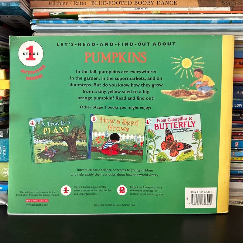 From Seed to Pumpkin by Wendy Pfeffer, Paperback | Pangobooks