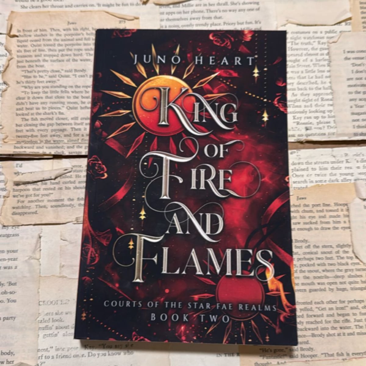 King of Fire and Flames by Juno Heart
