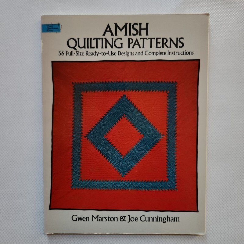 Amish Quilting Patterns by Gwen Marston, Joe Cunningham