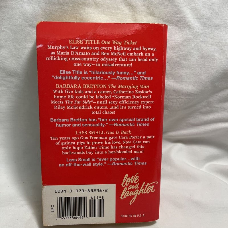 Love and Laughter by Elise Title, Barbara Bretton, Lass Small ...