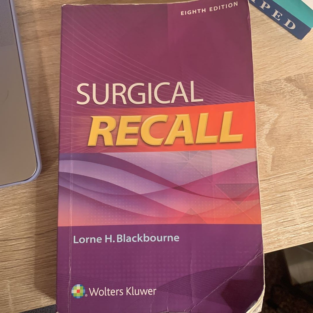 Surgical Recall by Lorne Blackbourne, Paperback | Pangobooks