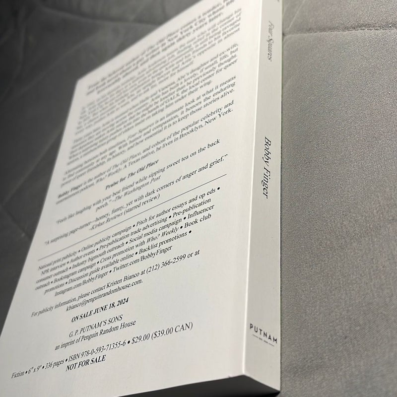 Four Squares ARC by Bobby Finger, Paperback | Pangobooks