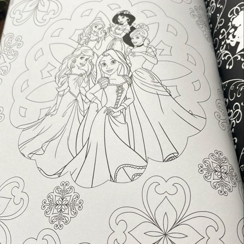 Art of Coloring Disney Princess by Disney Books