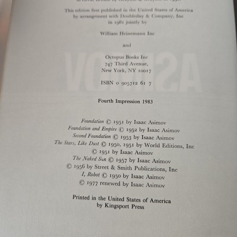 The Foundation Trilogy by Isaac Asimov, Hardcover | Pangobooks