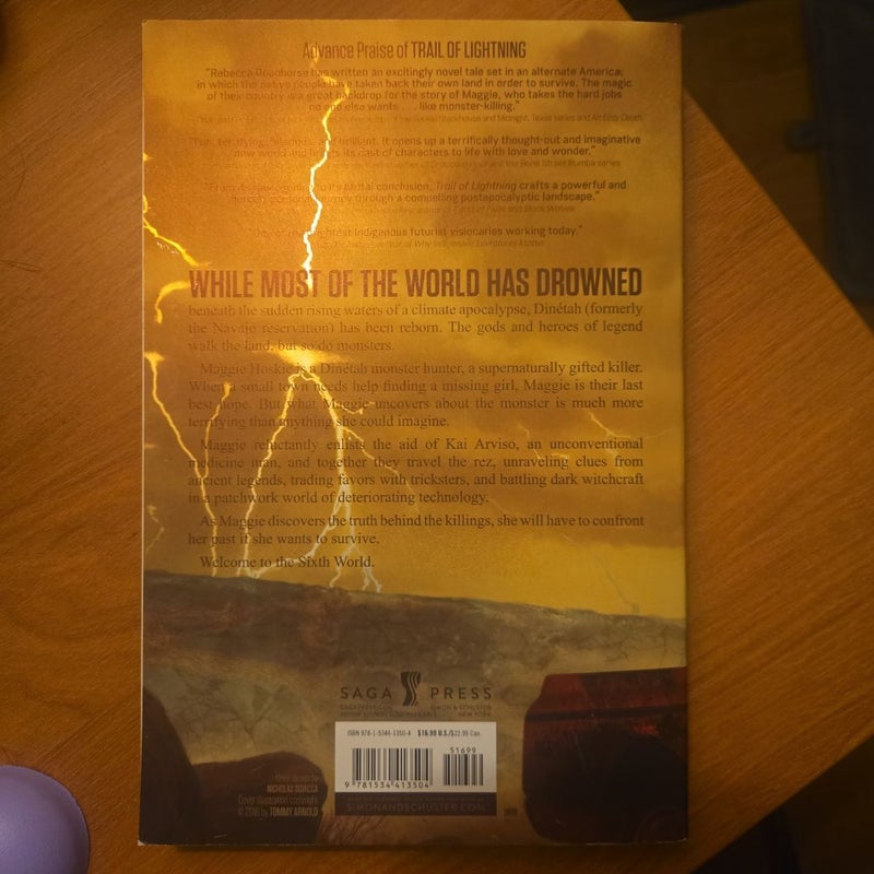 Trail of Lightning by Rebecca Roanhorse, Paperback | Pangobooks