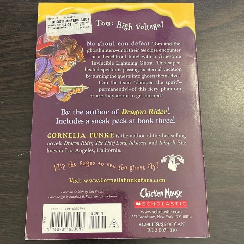 The Gruesome Invincible Lightning Ghost! by Cornelia Funke (Illustrator ...