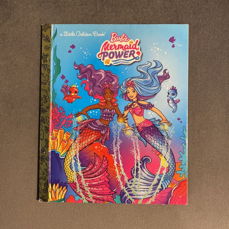 Barbie Mermaid Power Little Golden Book (Barbie) by Golden Books
