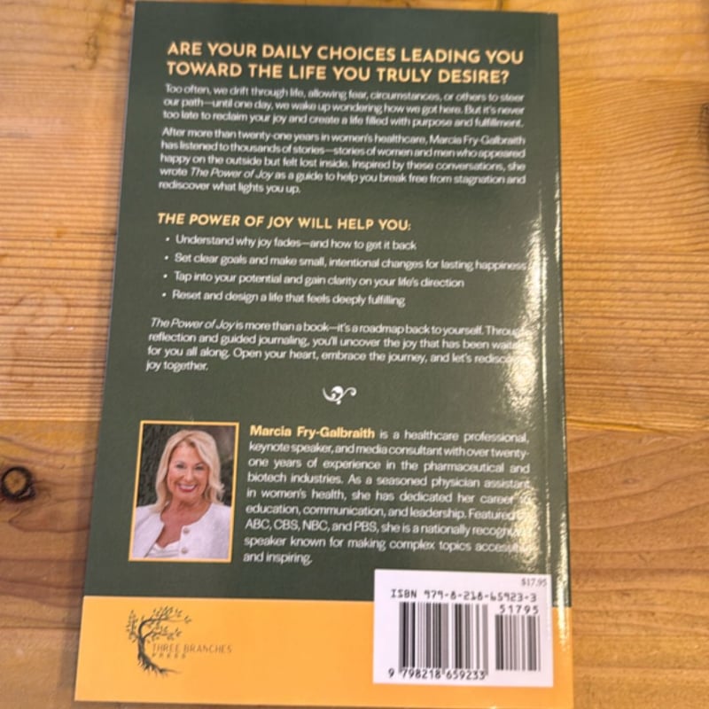 The Power of Joy by Marcia Fry-Galbraith