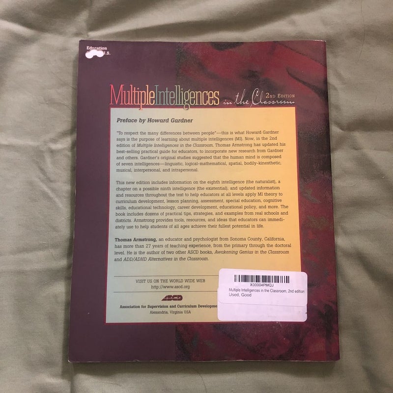 Multiple Intelligences in the Classroom, 3rd Edition
