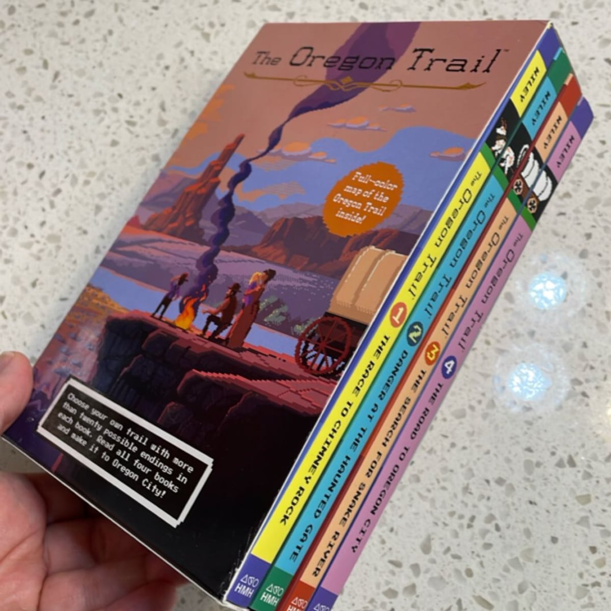 The Oregon Trail - COMPLETE BOX SET - The Race to Chimney Rock, Danger ...
