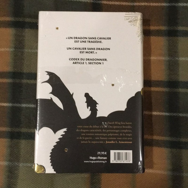 Fourth Wing French edition by Rebecca Yarros, Hardcover | Pangobooks