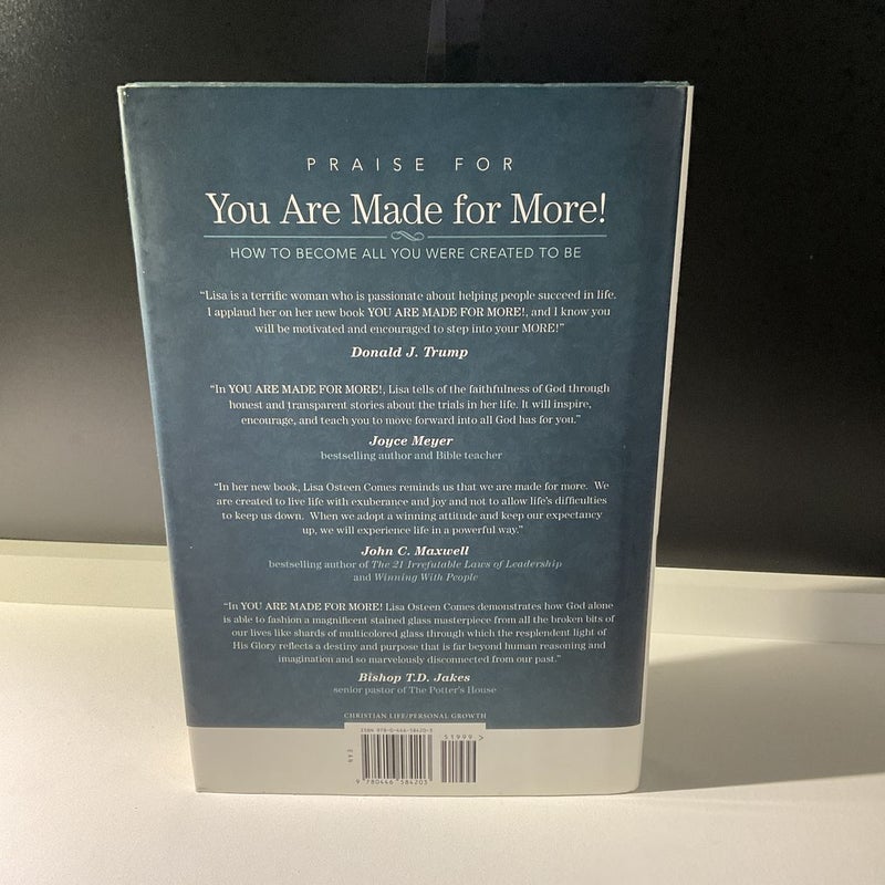 You Are Made for More! by Lisa Osteen Comes, Hardcover | Pangobooks