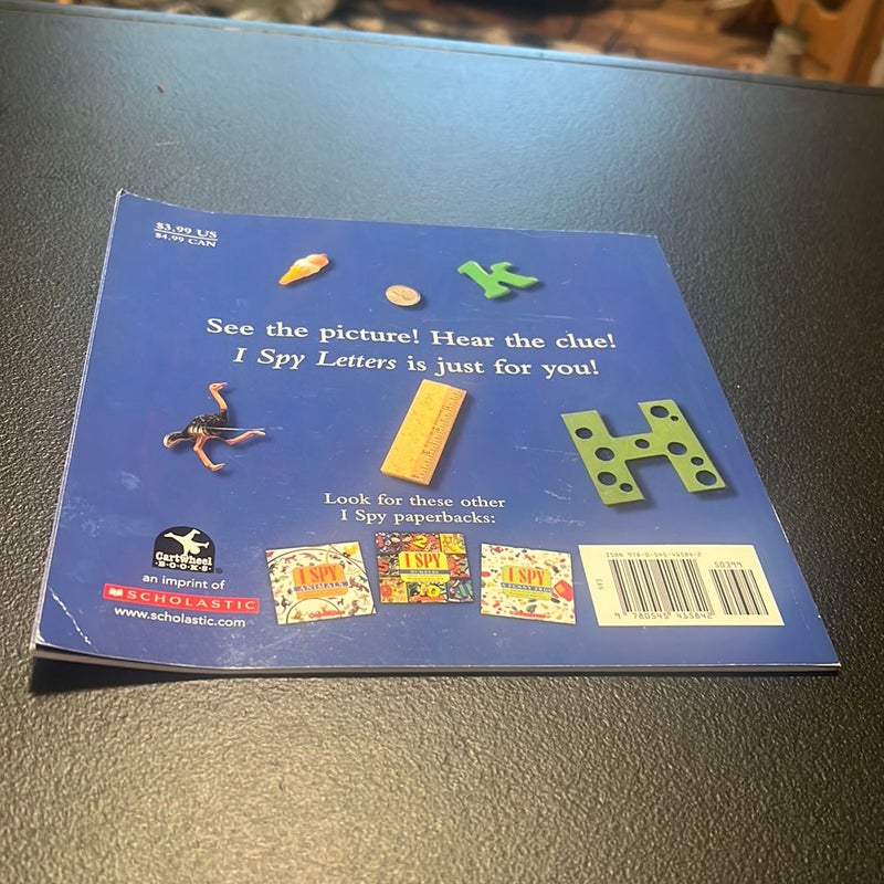 I Spy Letters by Jean Marzollo, Walter Wick