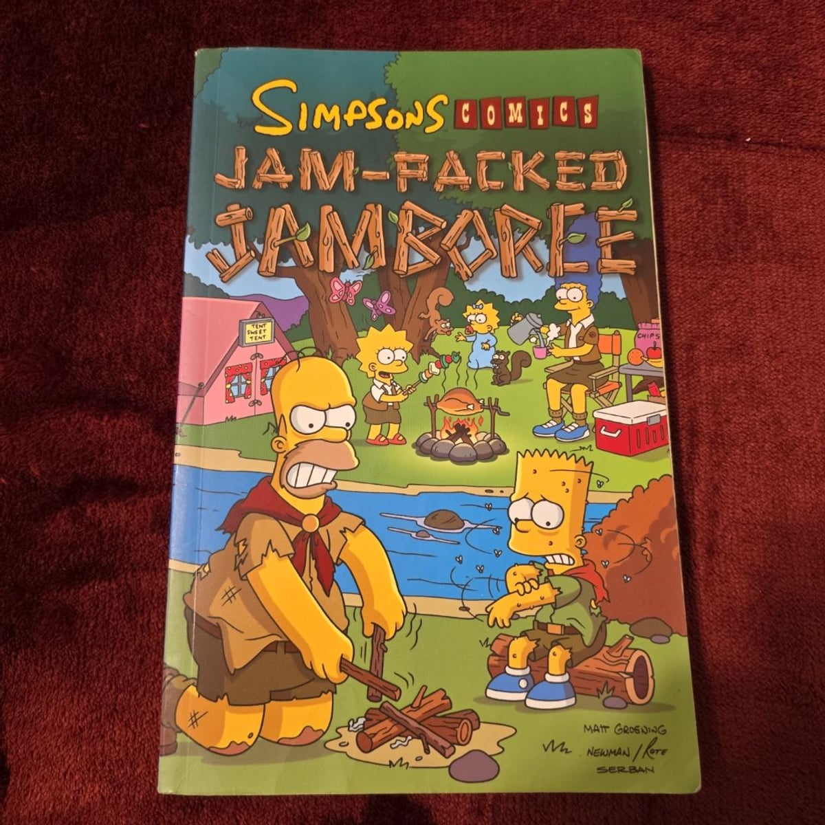 Simpsons Comics Jam-Packed Jamboree by Matt Groening