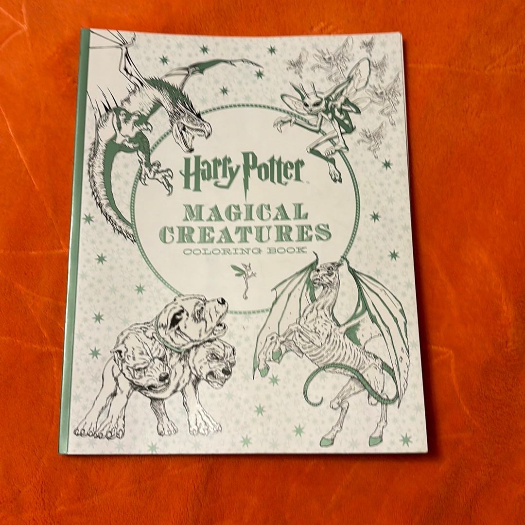 Harry Potter - Magical Creatures Coloring Book by Scholastic, Inc ...