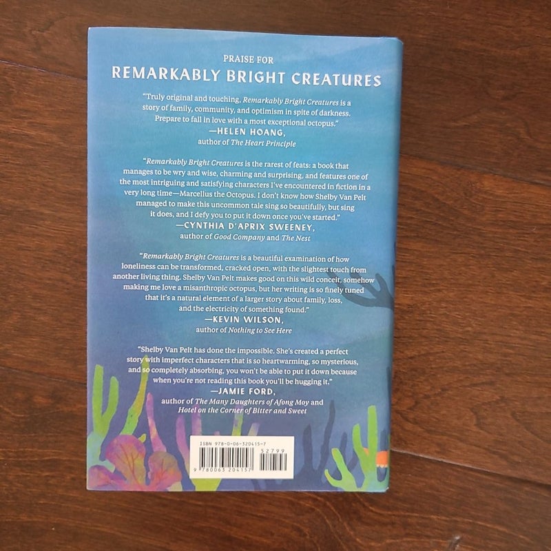 Remarkably Bright Creatures by Shelby Van Pelt, Hardcover | Pangobooks