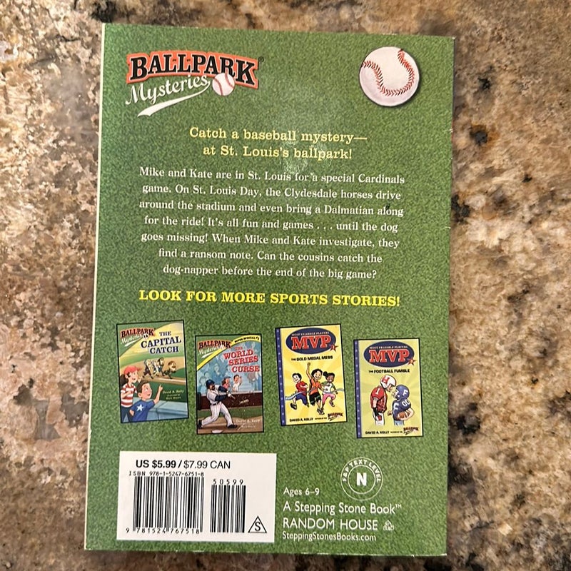 Ballpark Mysteries #14: the Cardinals Caper by David A. Kelly