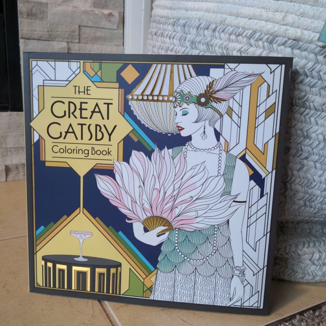 The Great Gatsby Coloring Book by F. Scott Fitzgerald