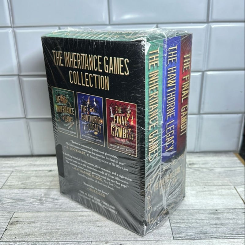 The Inheritance Games Collection by Jennifer Lynn Barnes, Hardcover ...