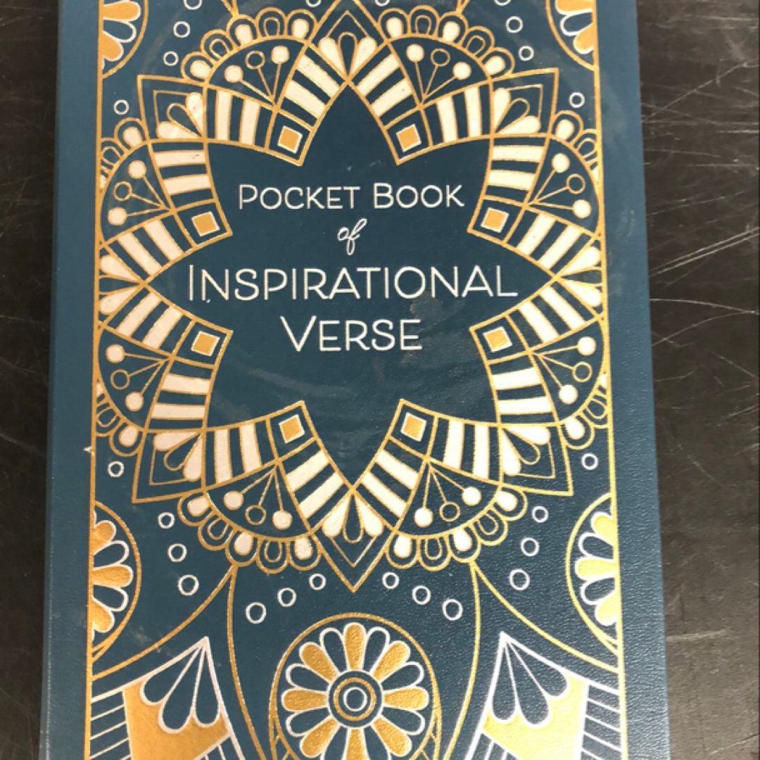 Pocket Book of Inspirational Verse by Fall River Press, Paperback ...